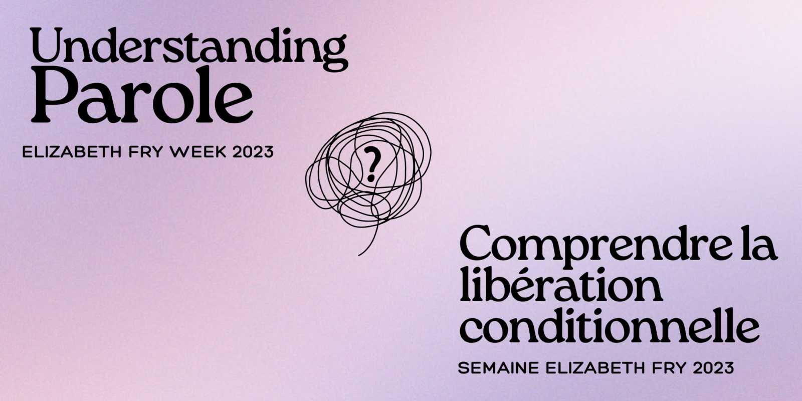 Announcing Elizabeth Fry Week 2023 - CAEFS